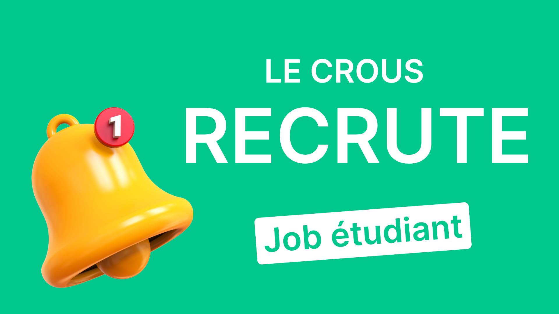Job étudiant - Crous Toulouse-Occitanie